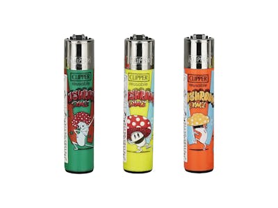Clipper Clipper | Refillable Lighter | Mushroom Dance - Pleasantrees ...